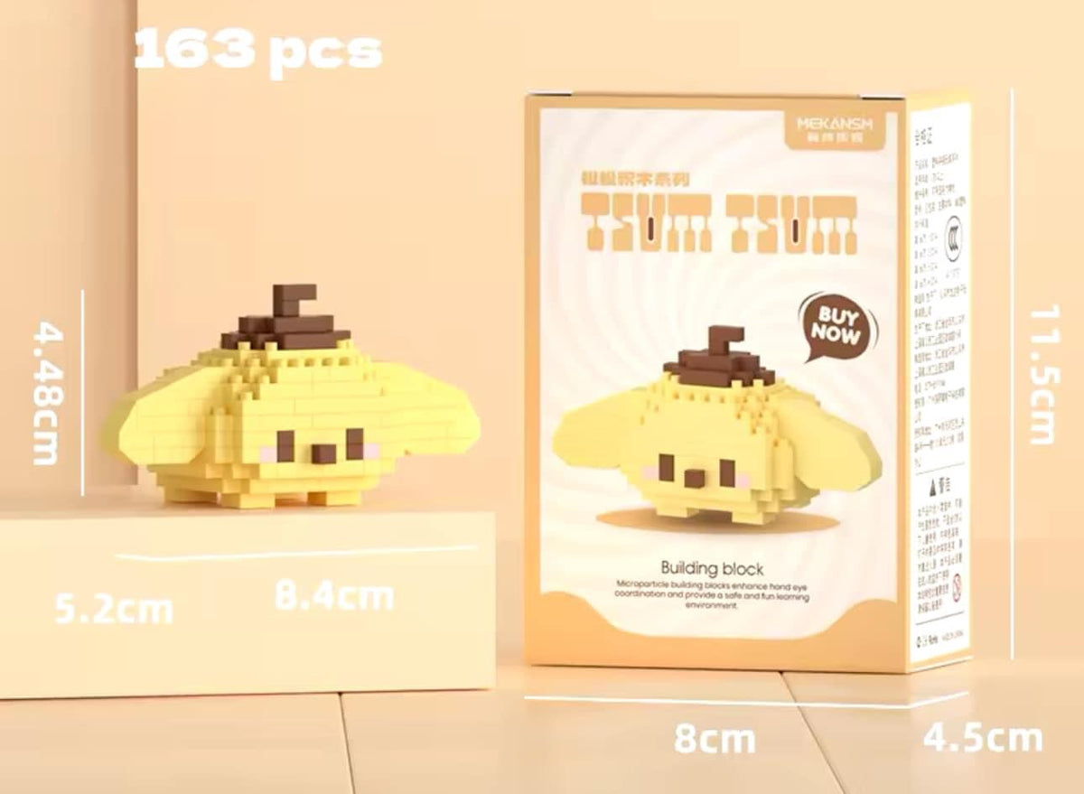 pompompurin sanrio lego bricks – Kuma Designs Shop